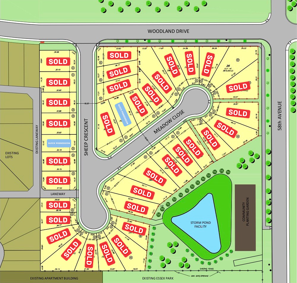 Available Home Lots | Red Deer & Lacombe Home Builder | Ridge Stone Homes